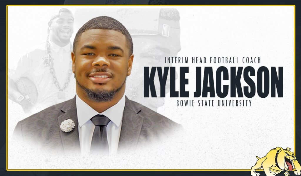 Kyle Jackson named interim head football coach at Bowie State