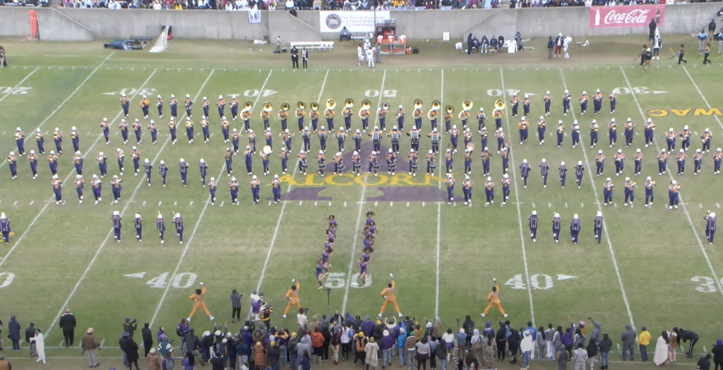 Here are the top 5 HBCU band halftime shows from Week 12