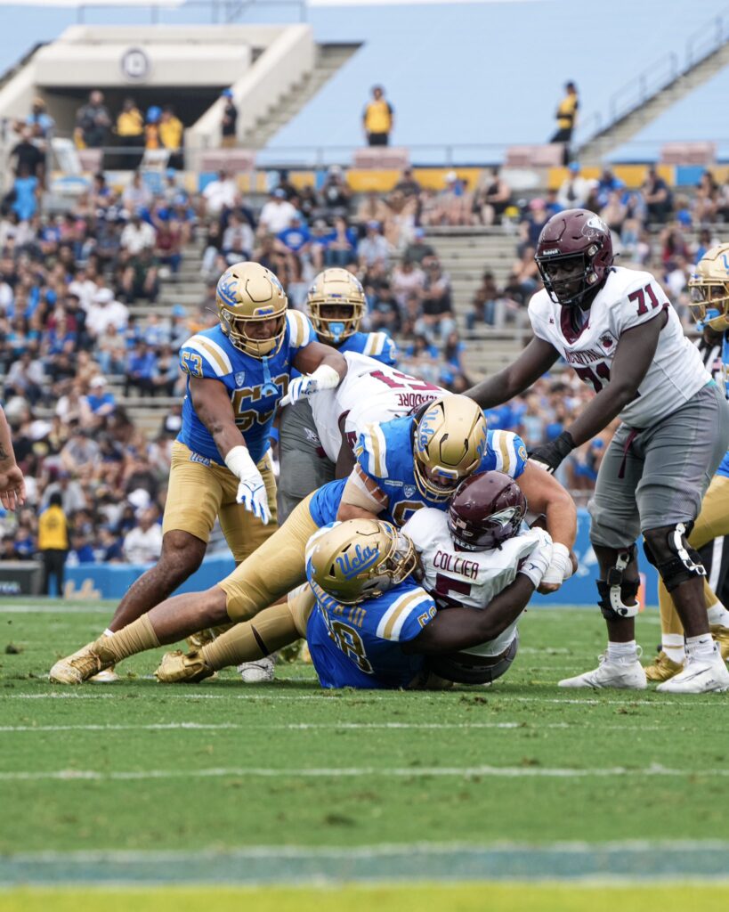 Davius Richard, North Carolina Central overwhelmed by UCLA