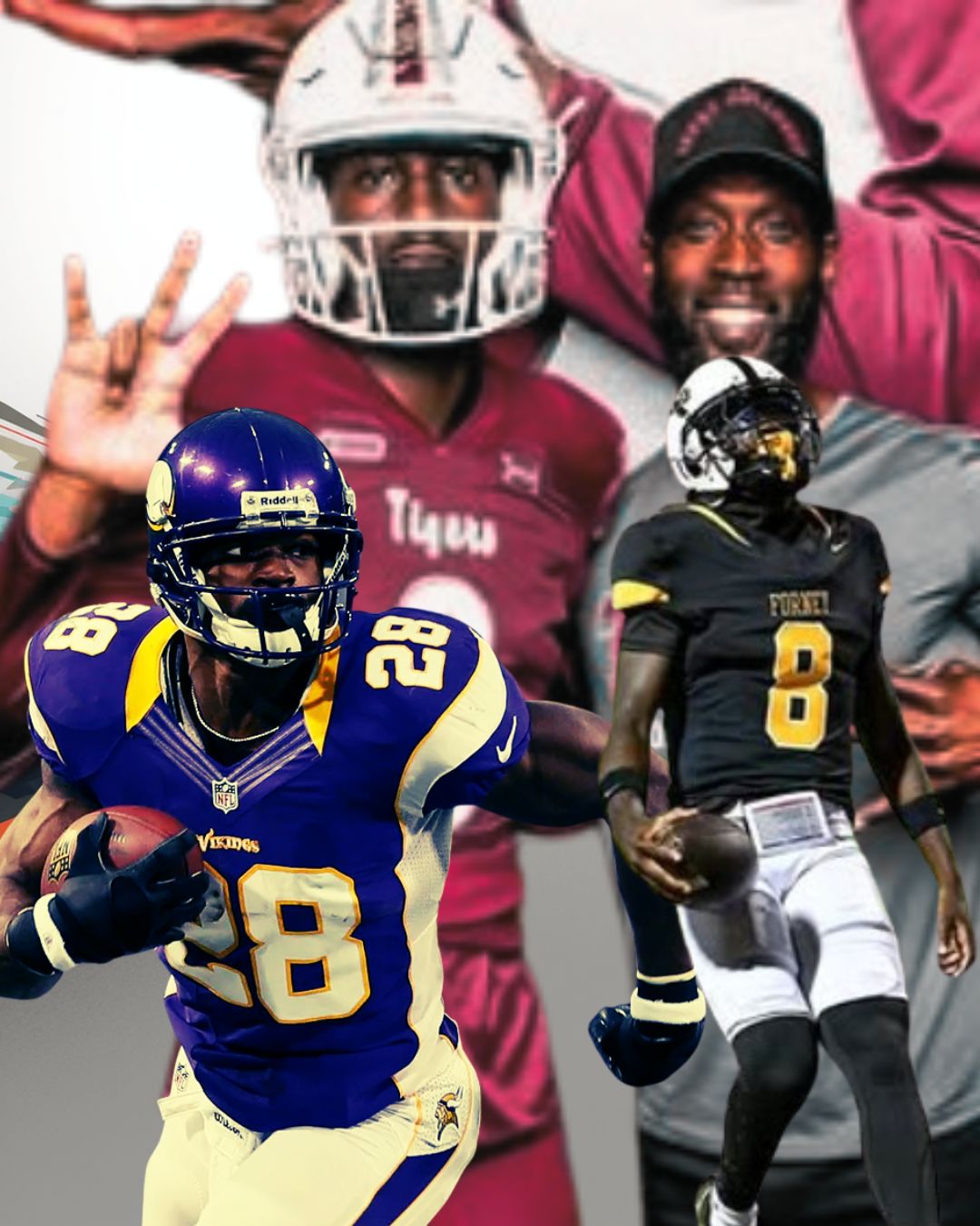 Brother of NFL great Adrian Peterson commits to HBCU football program